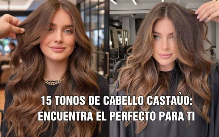 15 Tonos de Cabello Castaño: Encuentra el Perfecto para Ti